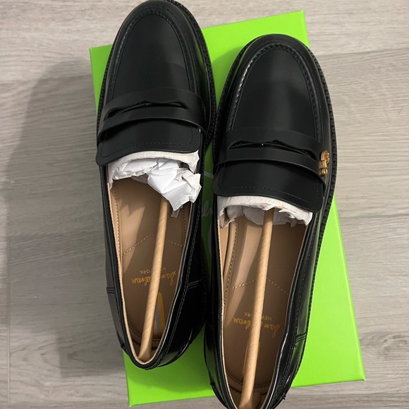 Sam Edelman | Shoes | Sam Edelman Black Leather Loafers | Poshmark